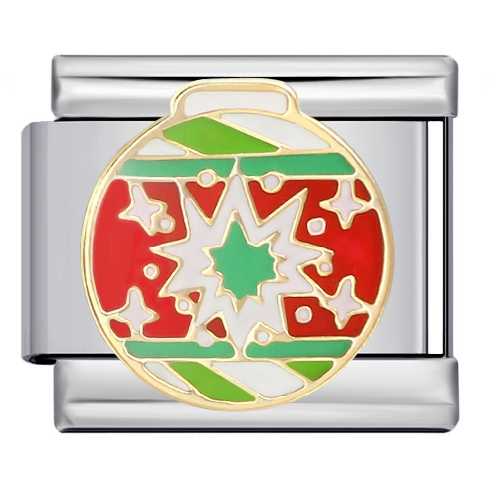 Christmas Ornament Italian Charm (9mm) | Charmette