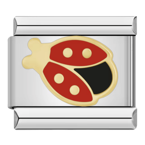 Lady Bug Italian Charm (9mm) | Fits All Italian Charm Bracelets | Charmette