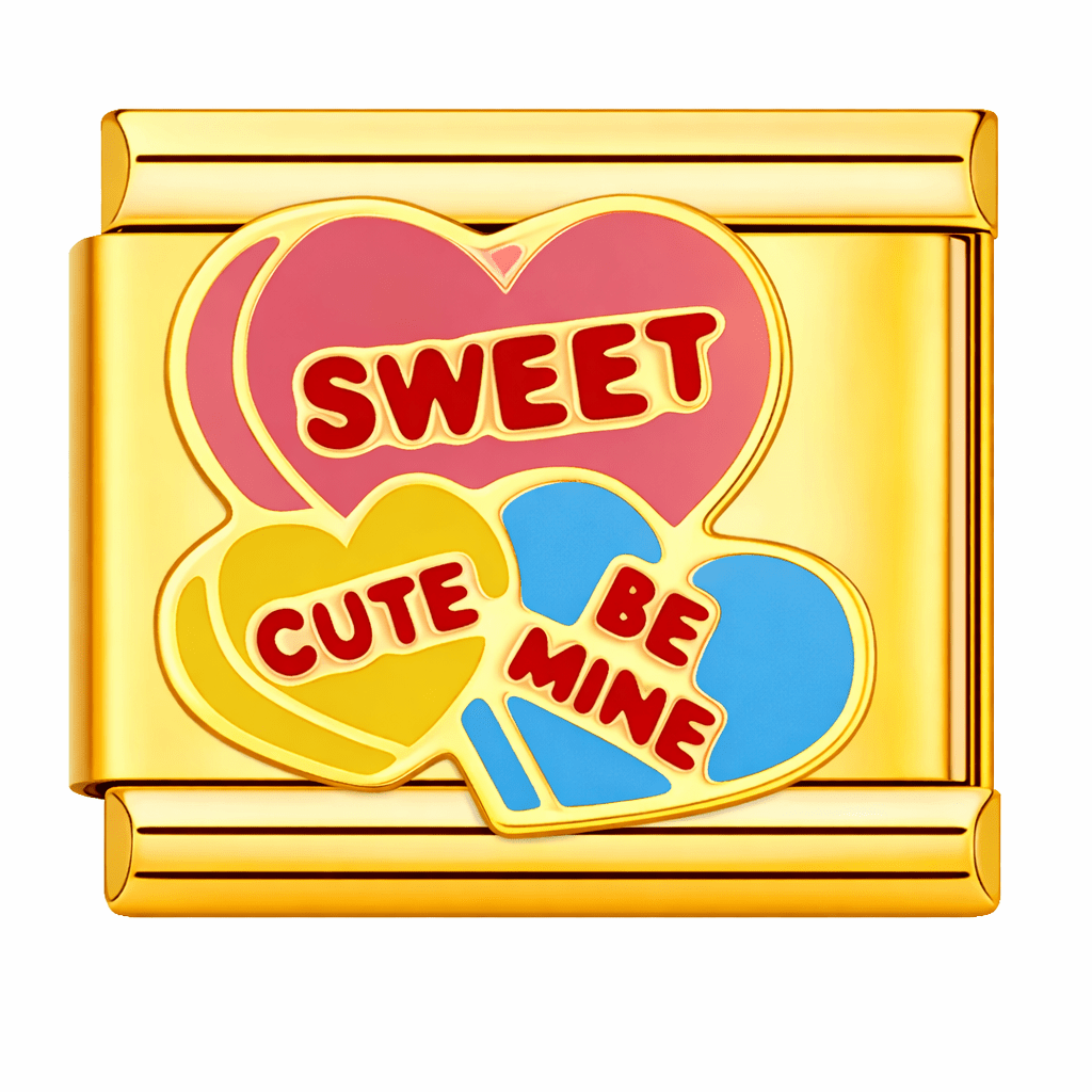 Sweethearts Italian Charm (9mm) | Fits All Italian Charm Bracelets ...